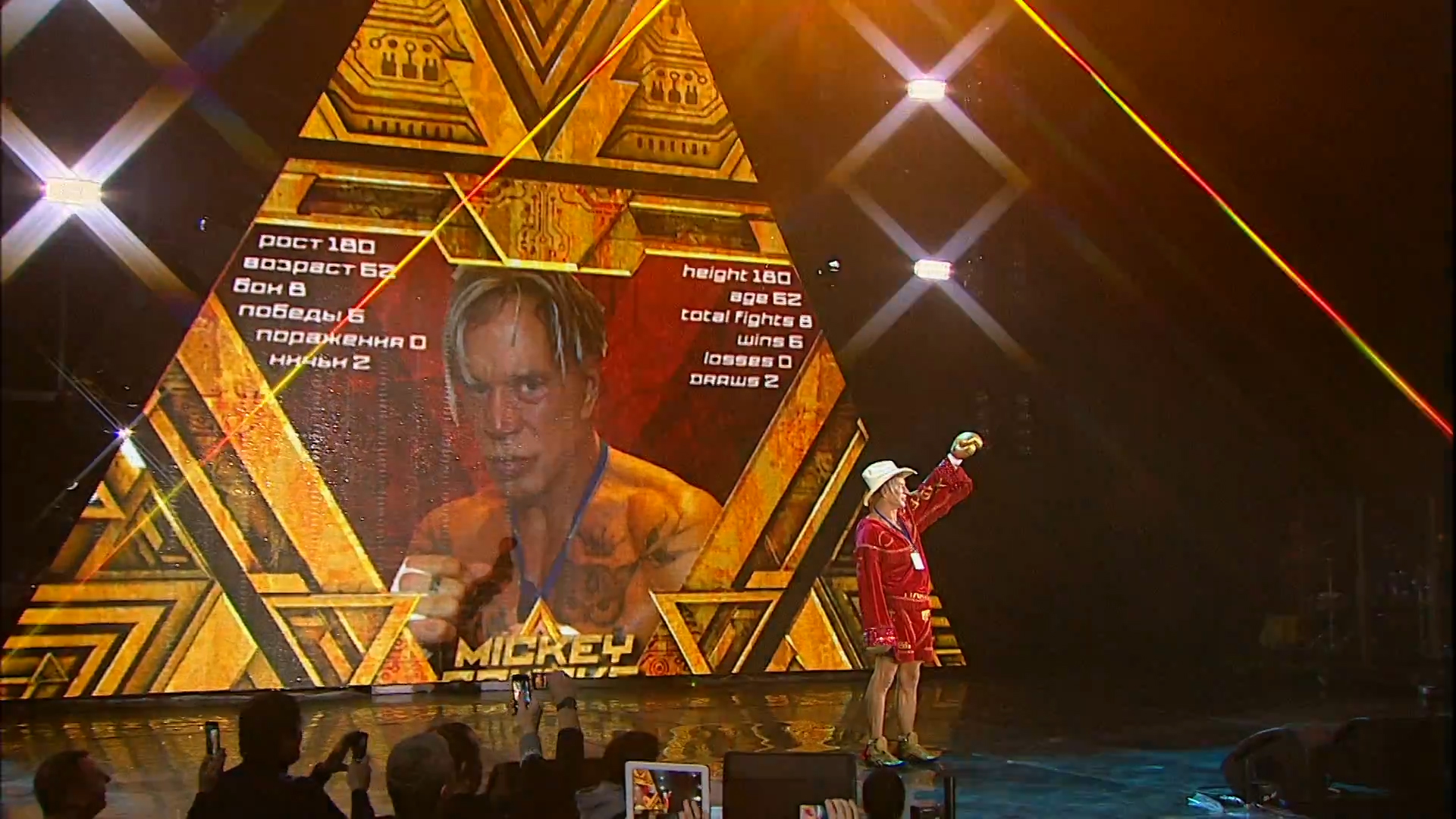 Mickey Rourke Boxing